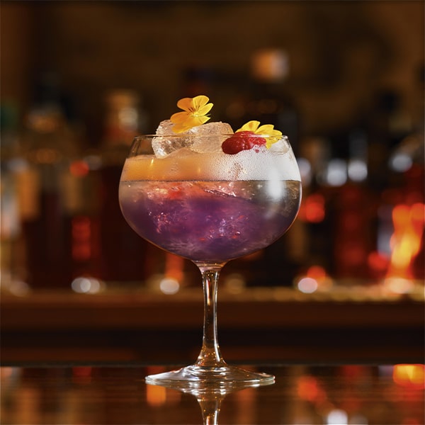 Recettes de chefs | Cocktail flower spritz | METRO