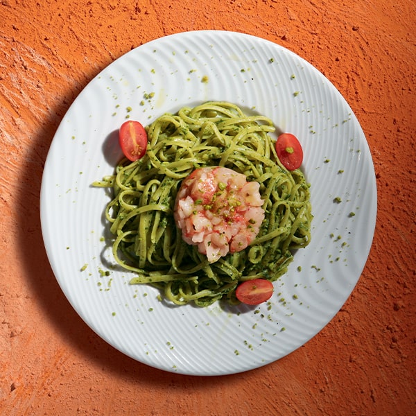 Recettes de chefs | Linguine di pistacchio e gamberi | METRO
