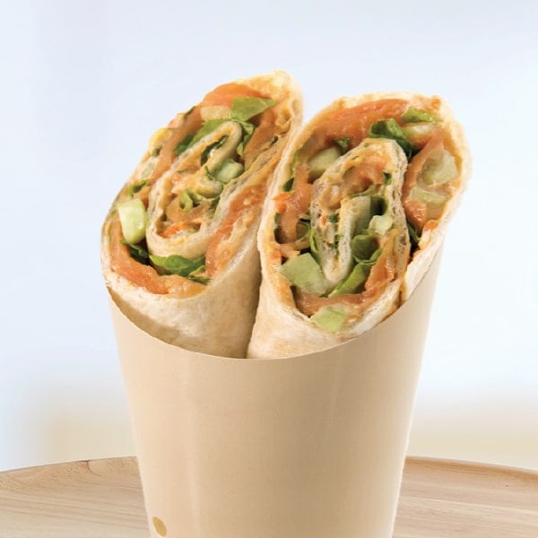 Recettes de chefs | Wrap truite fumée | METRO