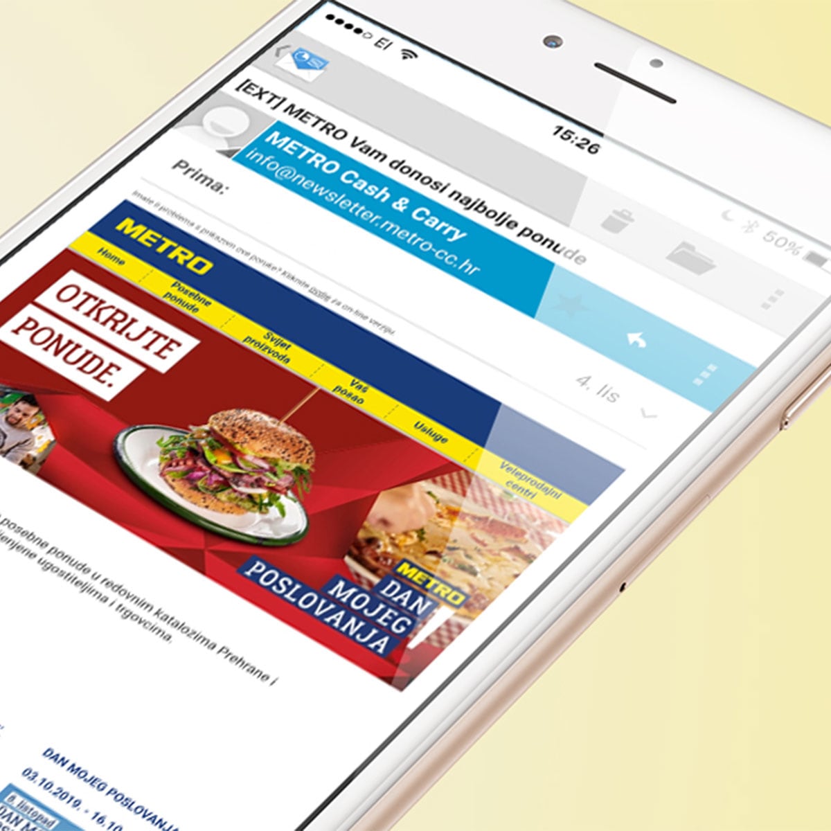 Prijavite se na naš newsletter - Metro Hrvatska