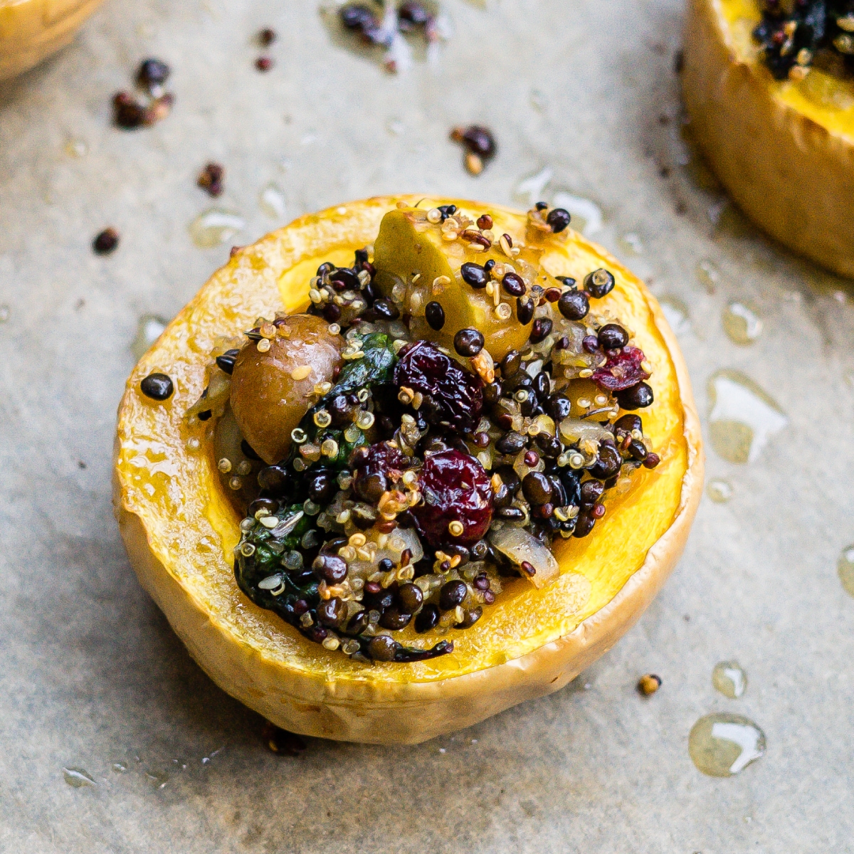 Punjena butternut tikva