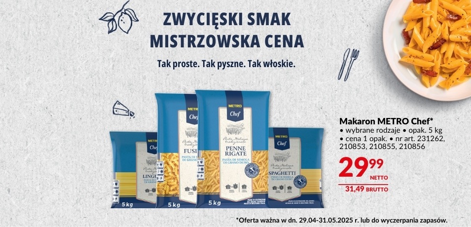 Hurtownia spożywcza i przemysłowa dla gastronomii | MAKRO
