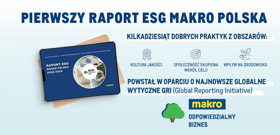 Raport zrównoważonego rozwoju Raport zrównoważonego rozwoju